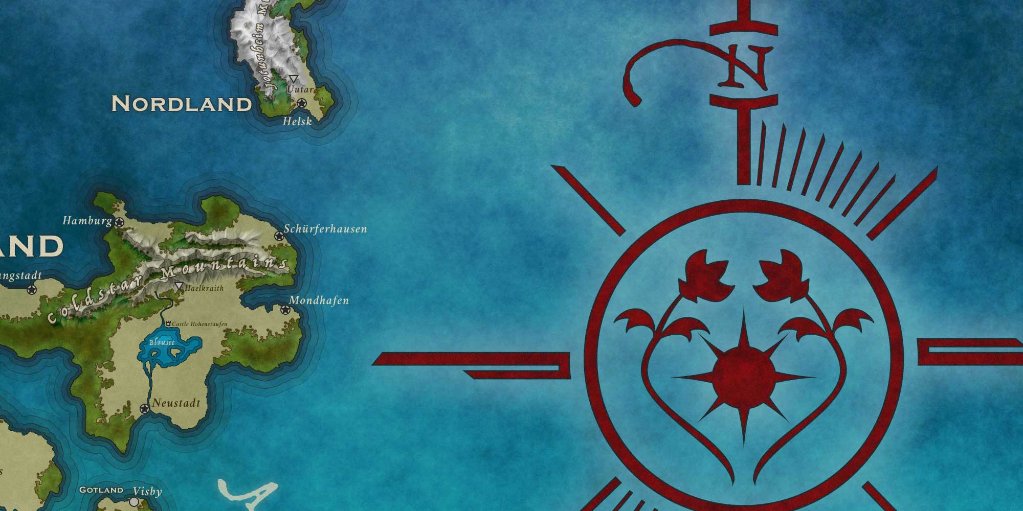 Fantasy Map Design Basics – Designing Maps