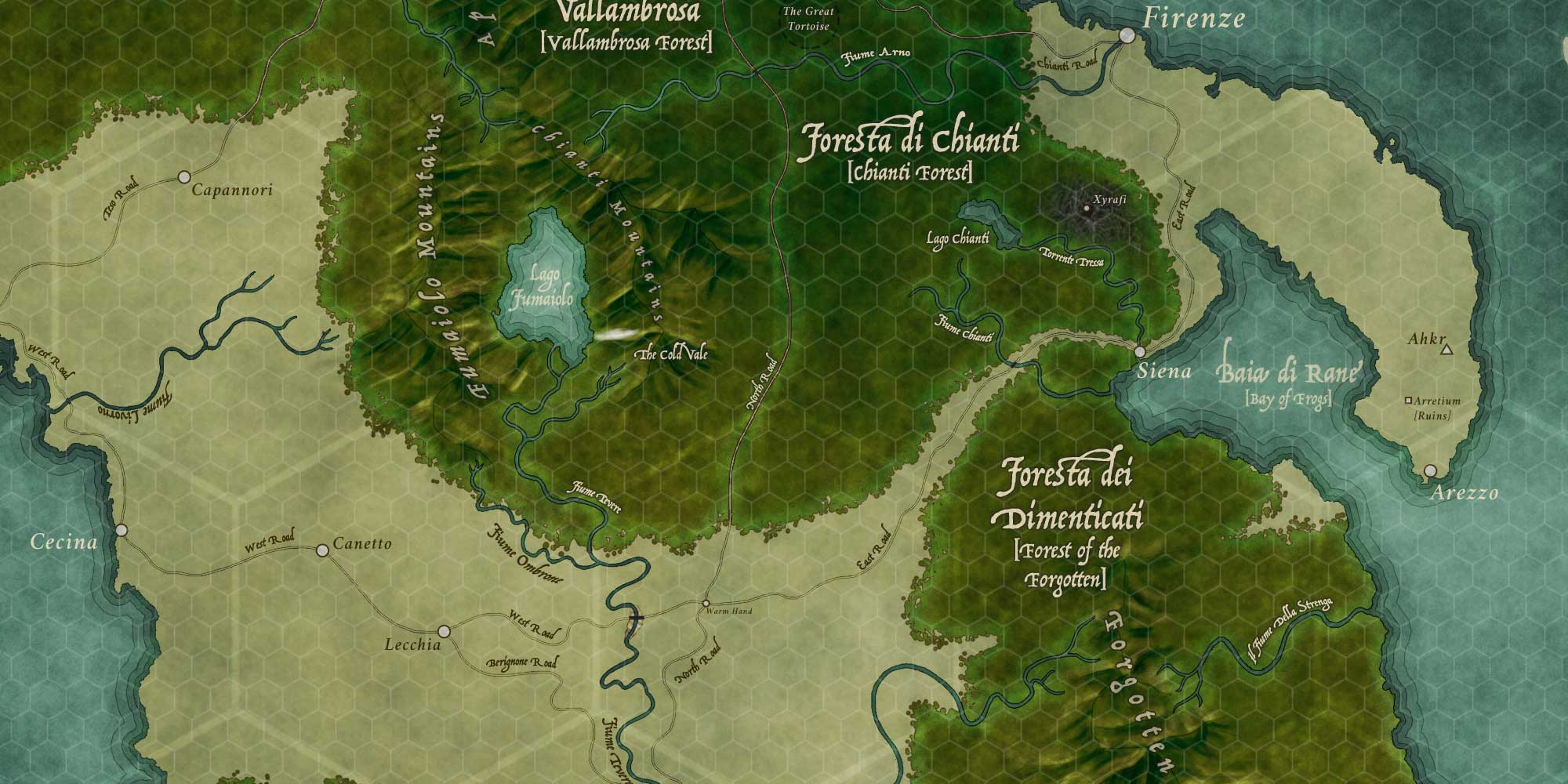 Drawing Forests – Designing Maps