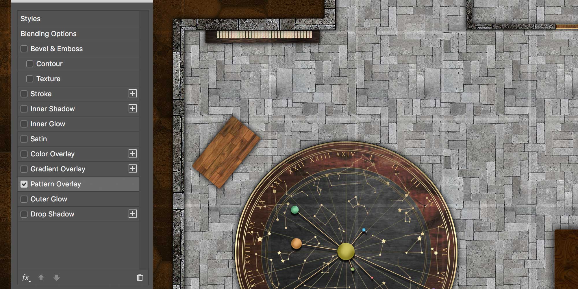 Photoshop Layer Styles and Effects – Designing Maps